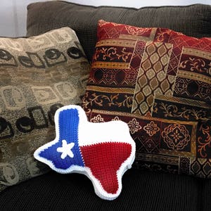 Texas State Flag Pillow - Etsy
