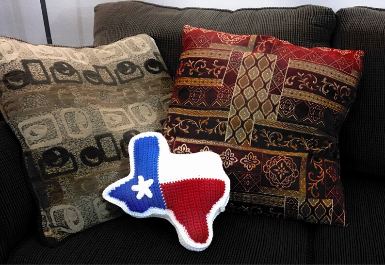 Texas State Flag Pillow - Etsy