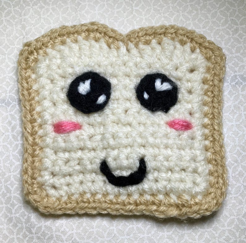 Toast With Personality - Crochet Pattern - Etsy