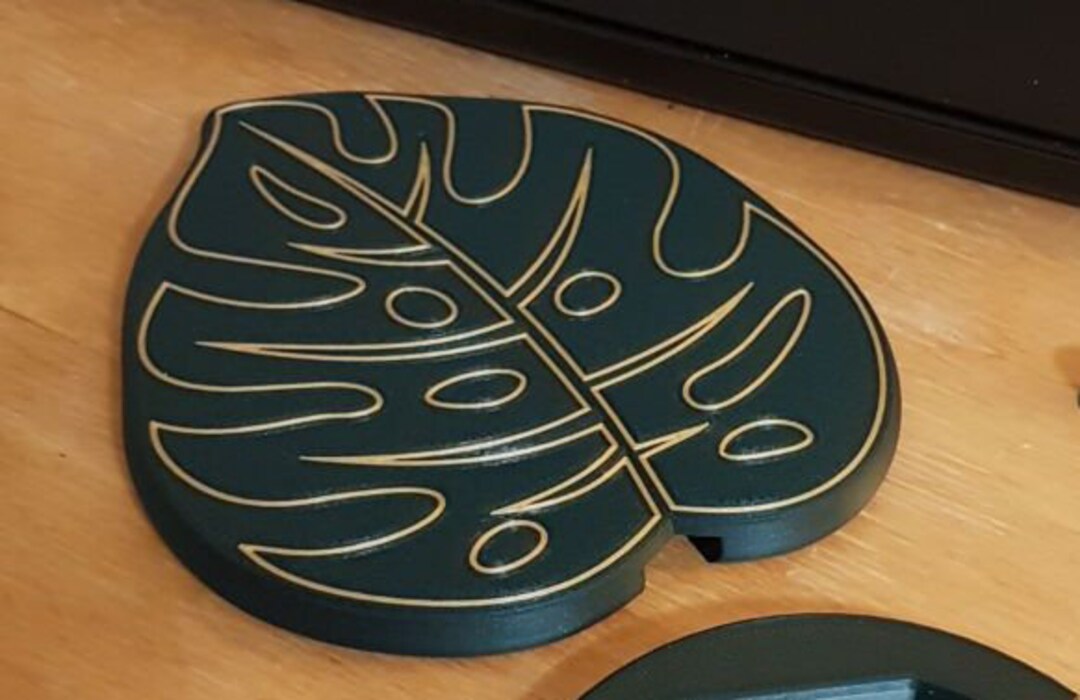 Wireless Phone Charger - Monstera Leaf - Etsy