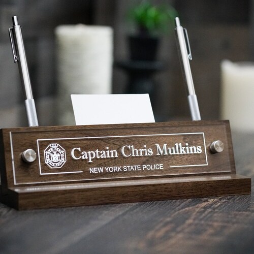 Desk Name Plate - Etsy