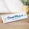 Executive Desk Name Plate. Made Exclusively by Garo Signs. Size 10 X 2. ...