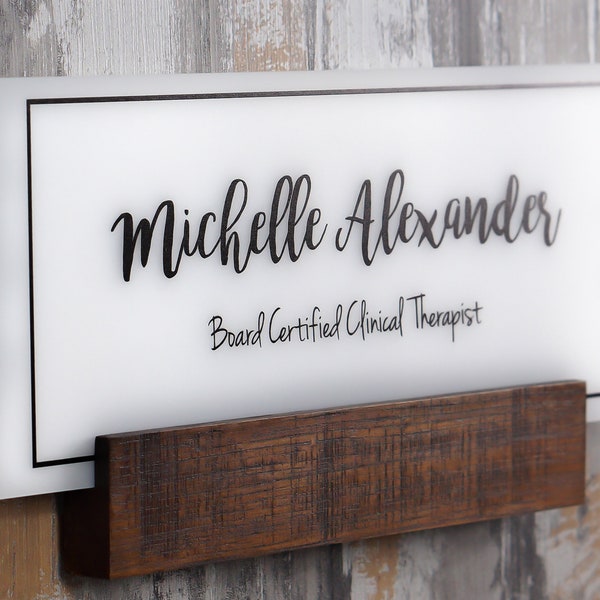 Door Name Plate - Etsy