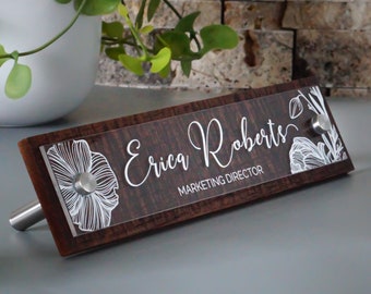 Rustic Name Plate | Etsy