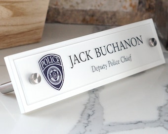 Police Name Plate - Etsy