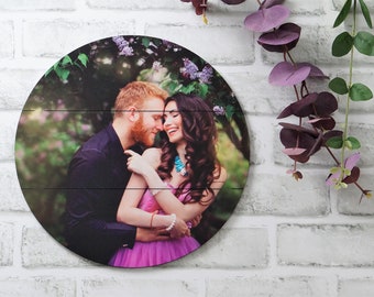 Custom Rustic Wood Print | Etsy