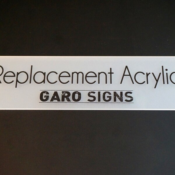 Custom Acrylic Sign - Make Your Own Acrylic Sign
