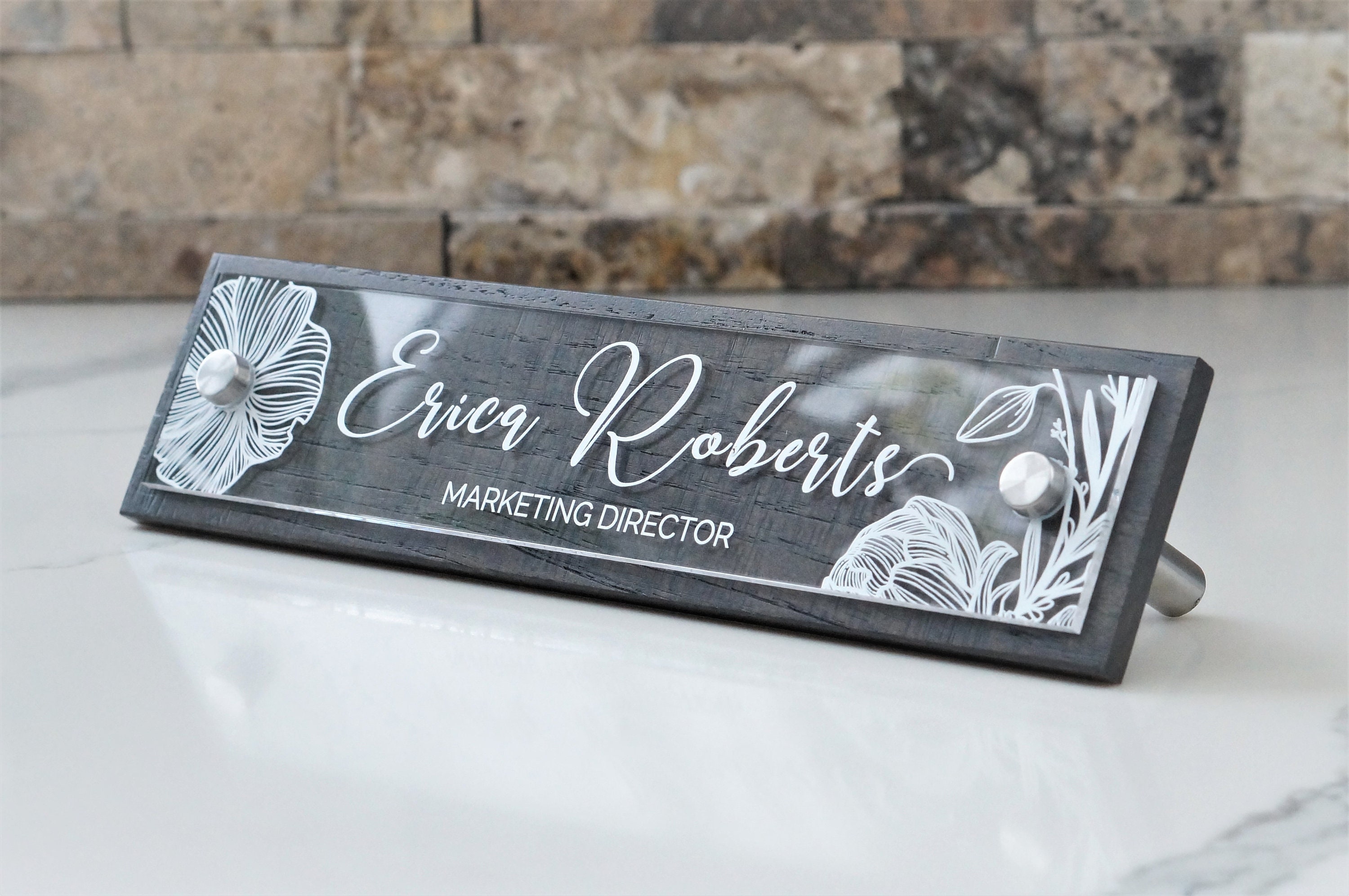 desk-name-plate-rustic-espresso-or-reclaimed-grey-custom-office-name