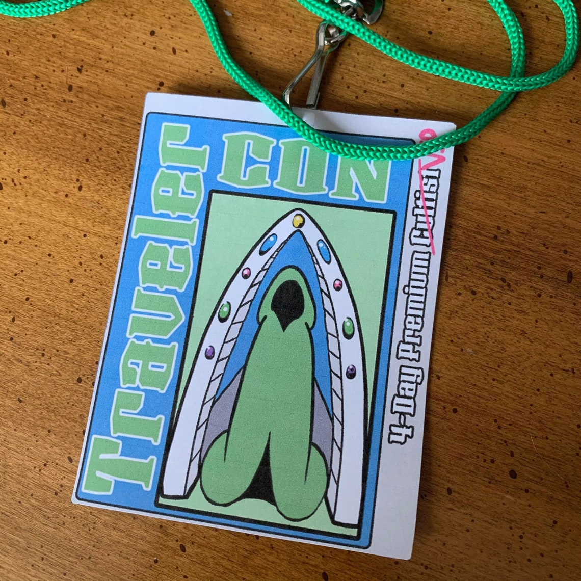 PDF Printable "traveler Con Badge" Critical Role Cosplay Prop for the ...