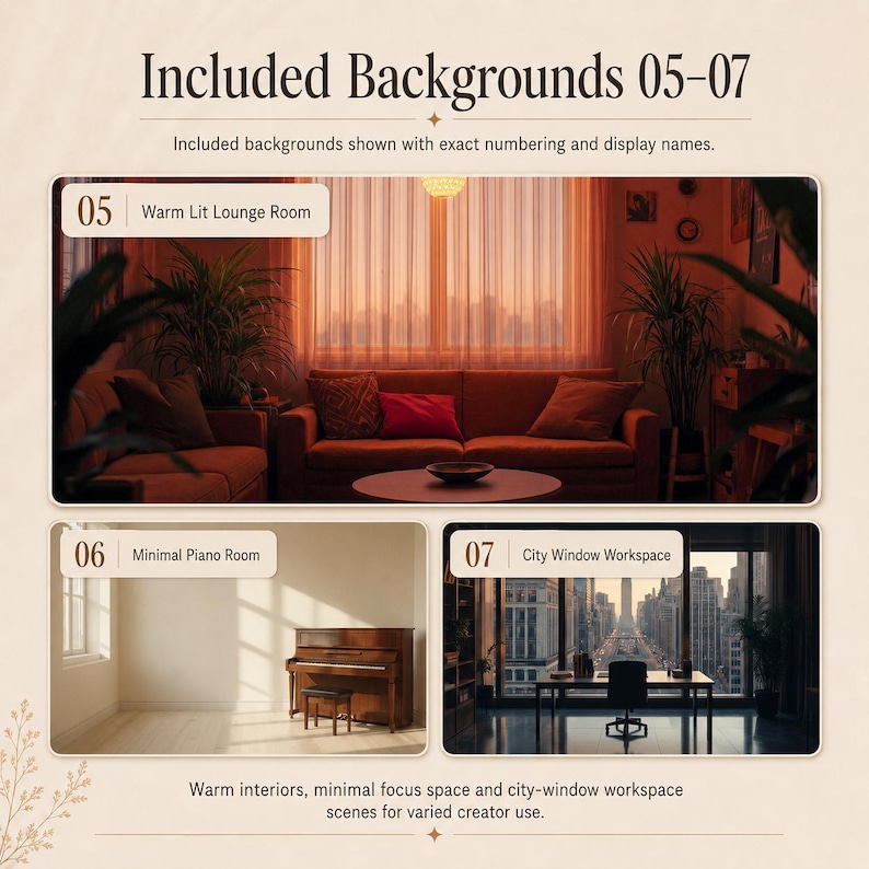 Cinematic Youtube Backgrounds, 10 JPG Widescreen 4K Visuals (digital ...