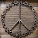 Custom Steel Peace Sign - Etsy