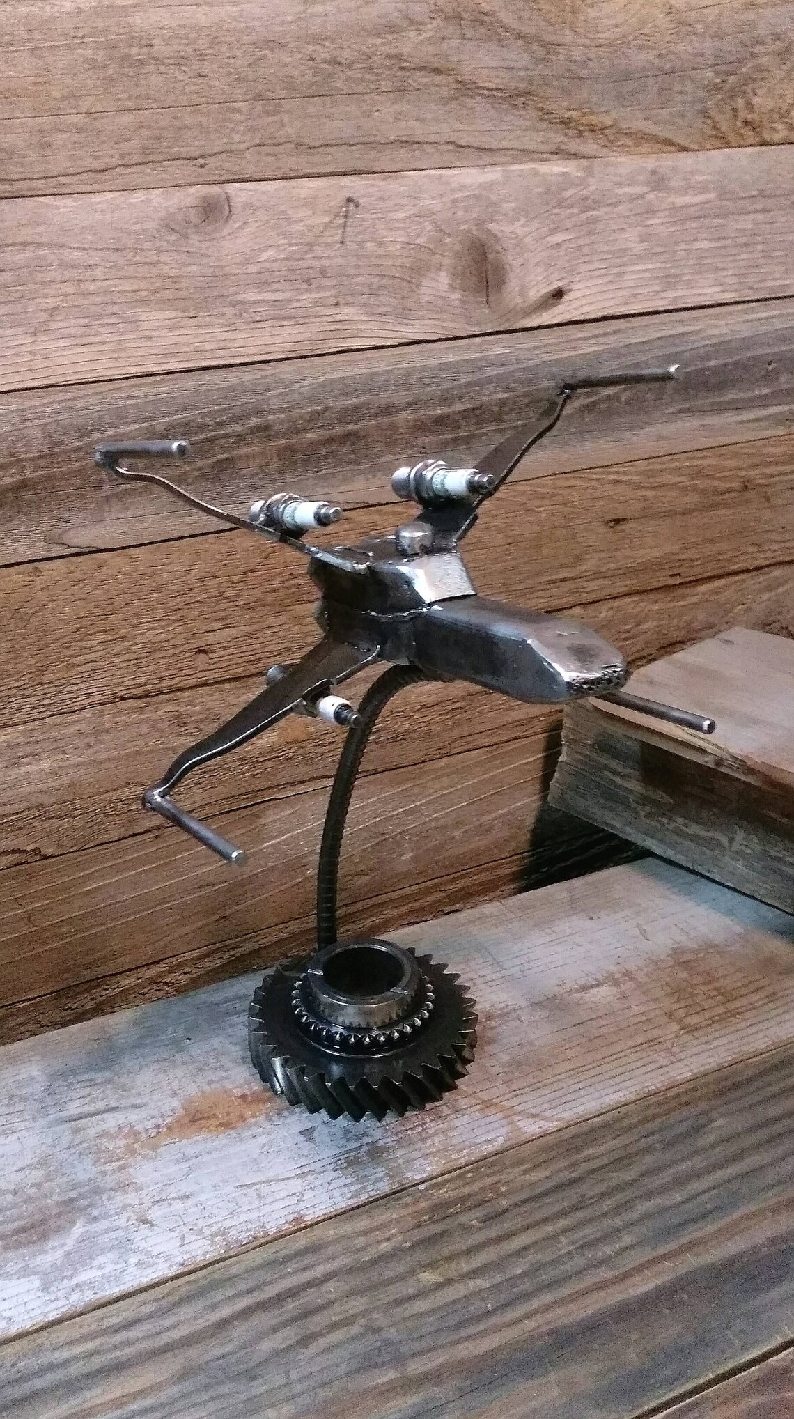 Custom Steel Star Wars X-wing Decor Original - Etsy