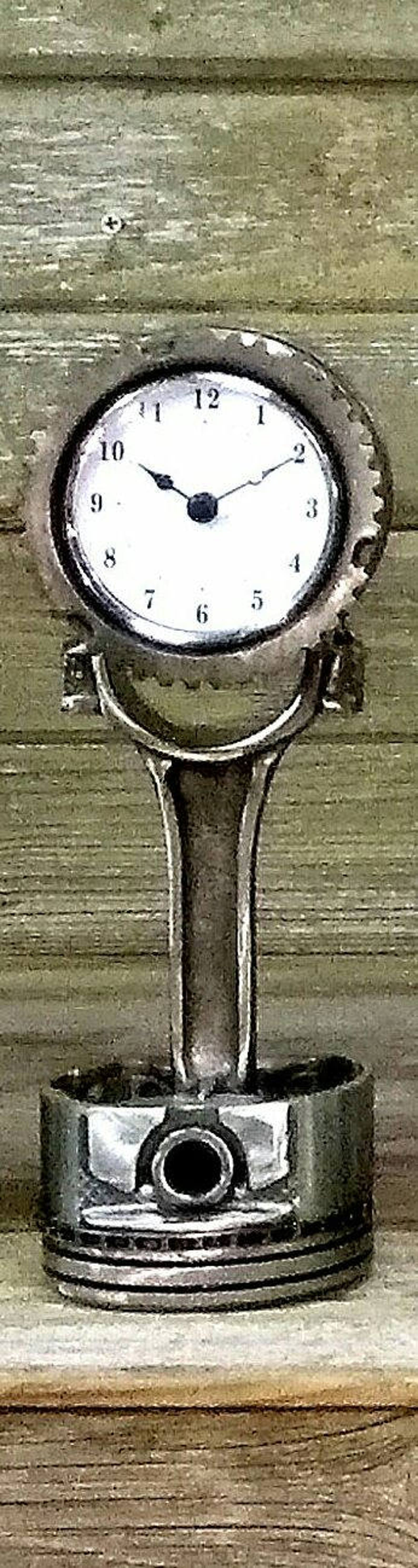 Custom Piston Gear Clock - Etsy