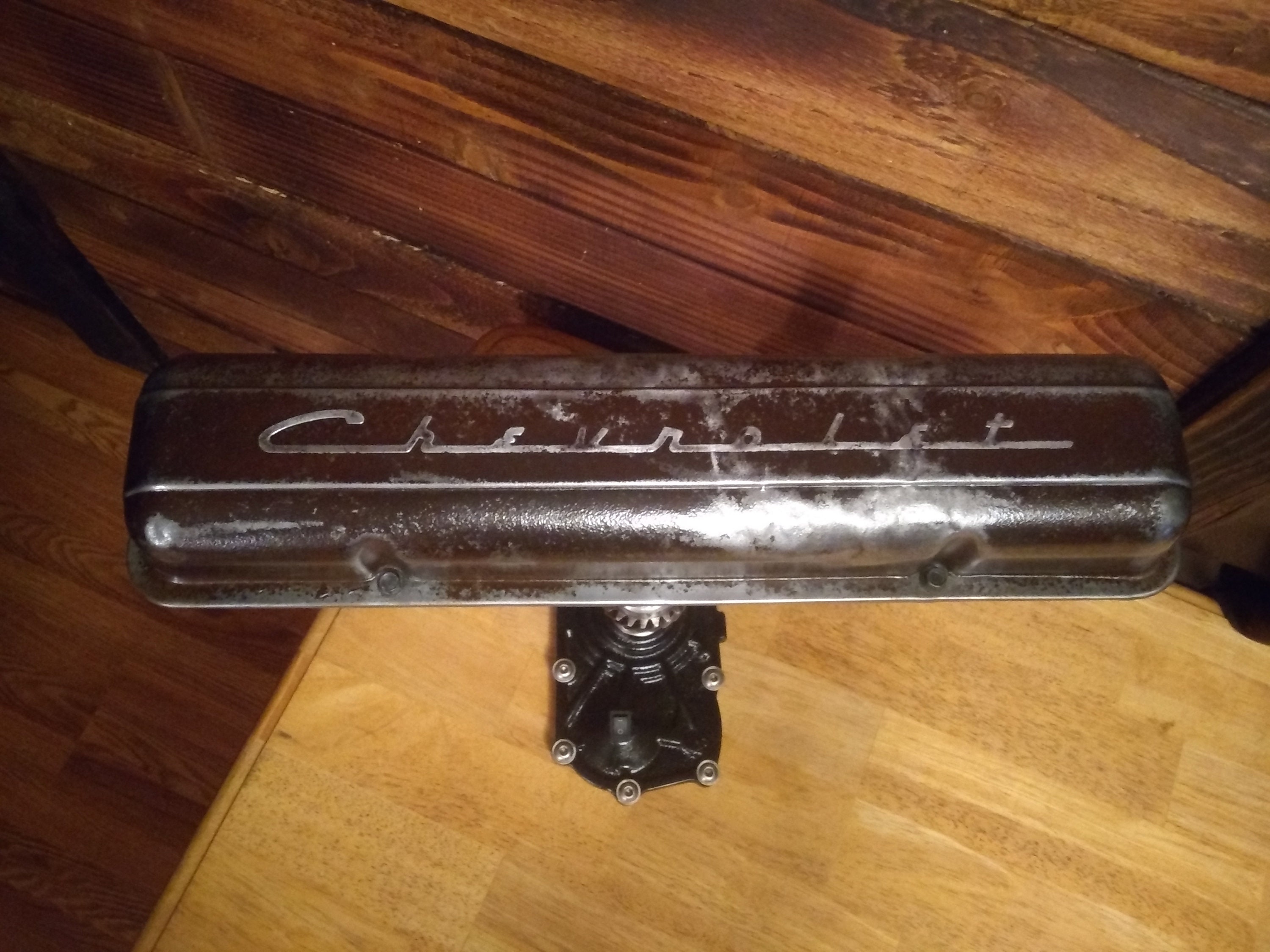 Custom Scripted Chevrolet Gear Lamp Art - Etsy