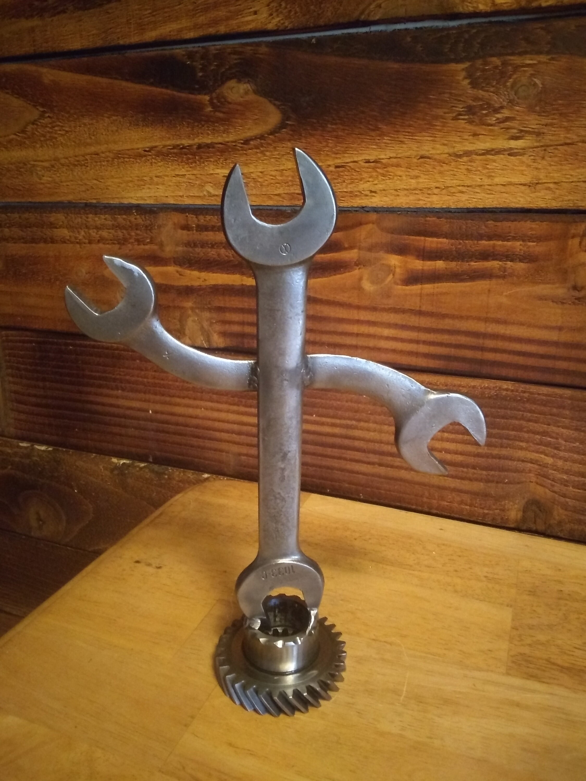 Custom Steel Mechanic Cross - Etsy
