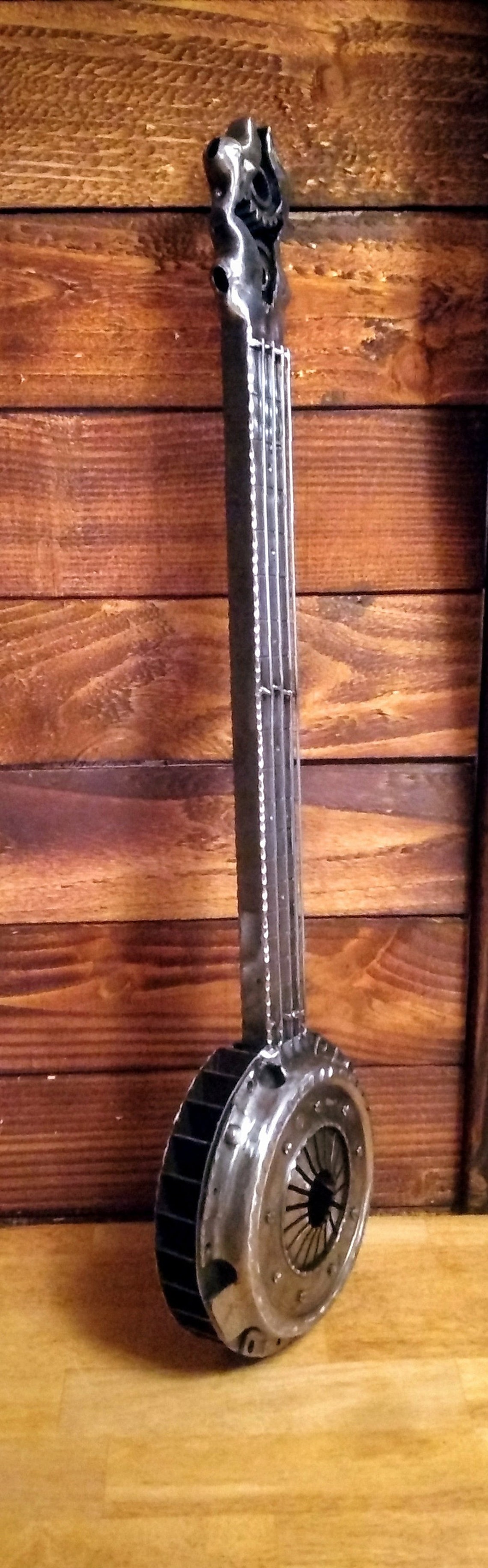 Custom Steampunk Steel Banjo Original - Etsy