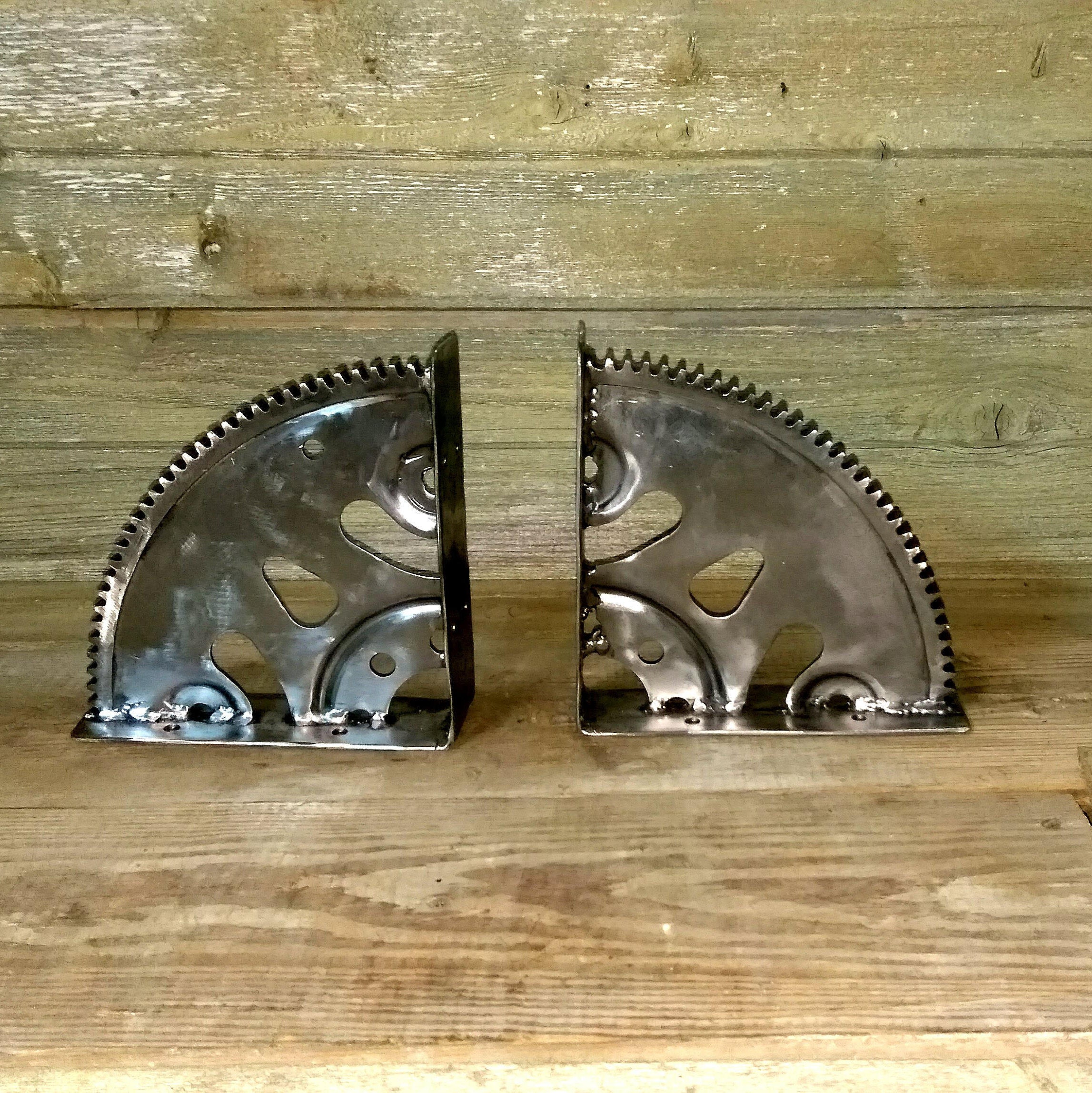 Custom Gear/flywheel Shelf Brackets - Etsy