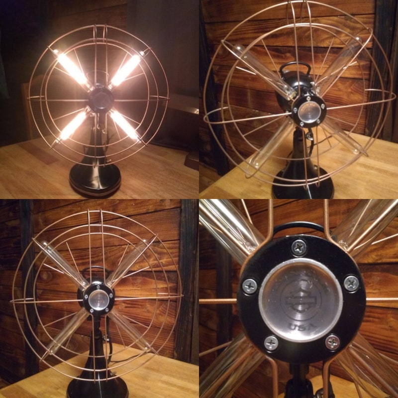 Fan Lamp - Etsy