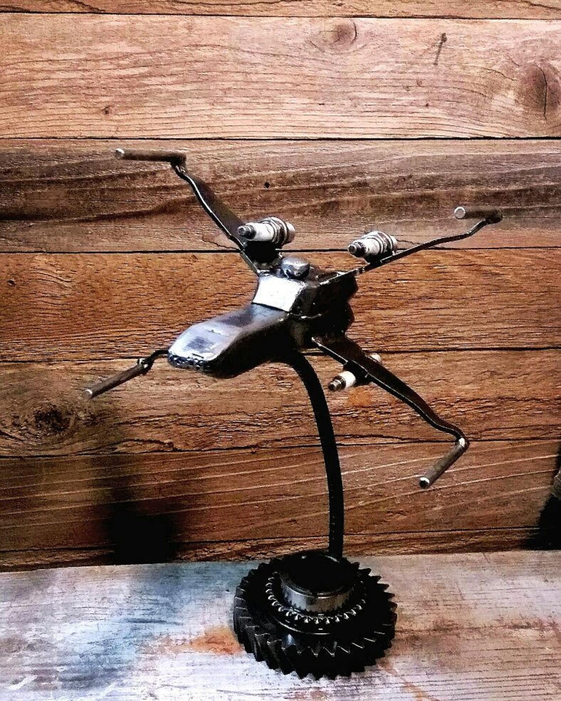 Custom Steel Star Wars X-wing Decor Original - Etsy