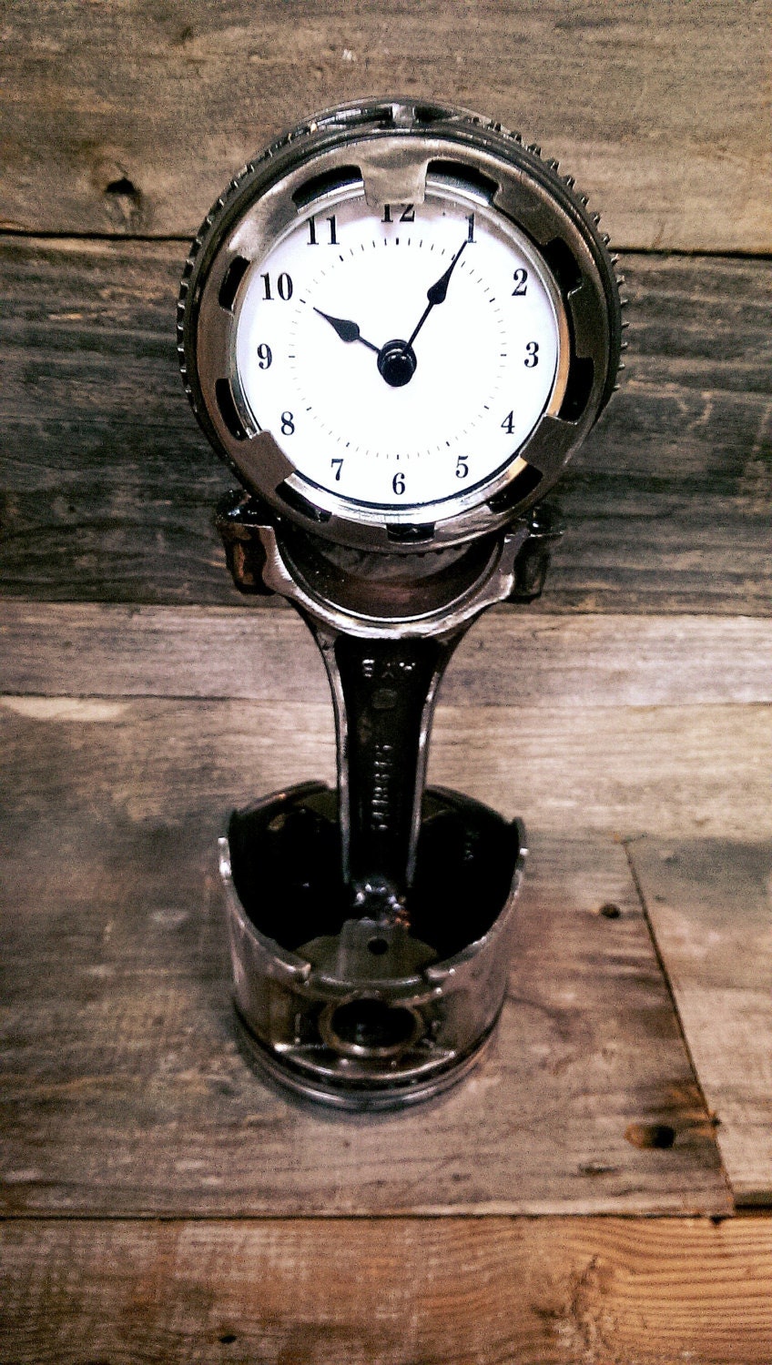 Custom Piston Gear Clock - Etsy
