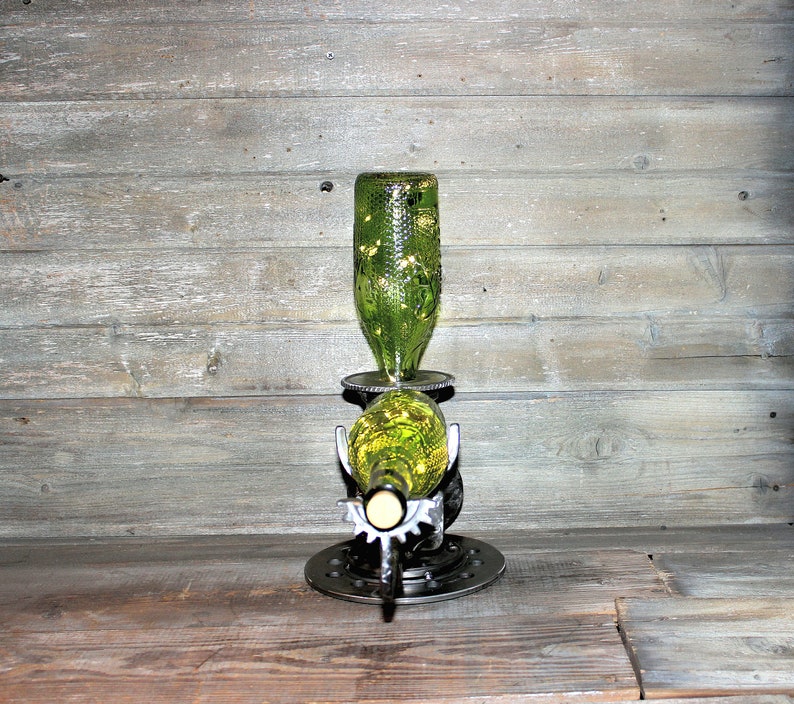 Custom Steel Steampunk Wine Rack Original - Etsy