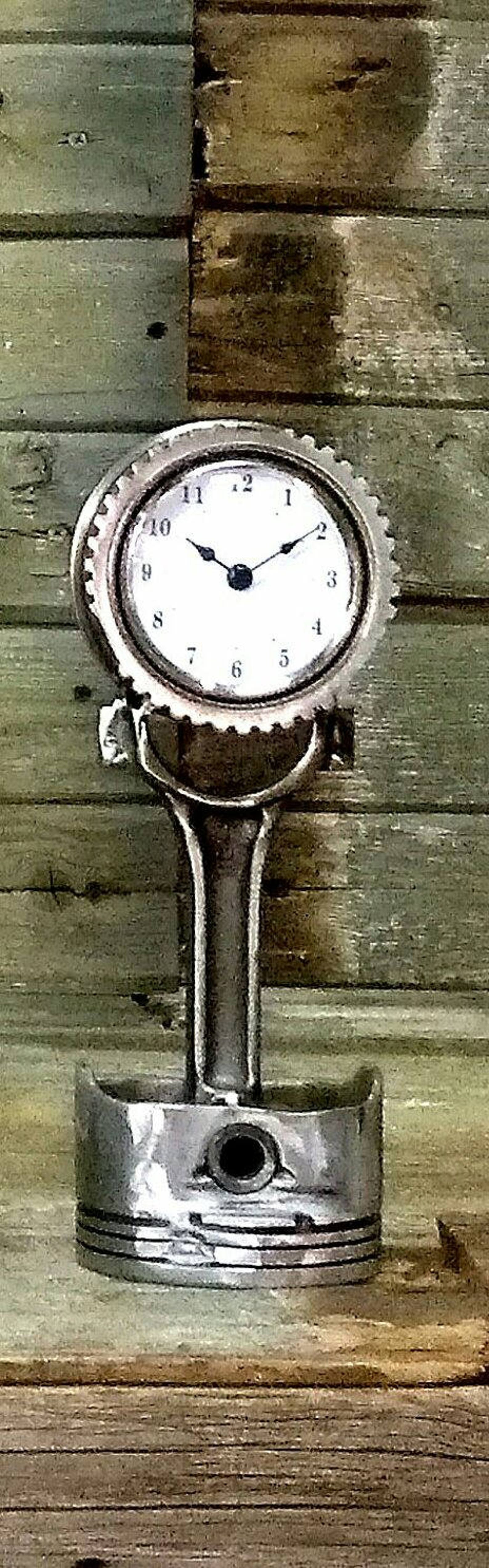 Custom Piston Gear Clock - Etsy
