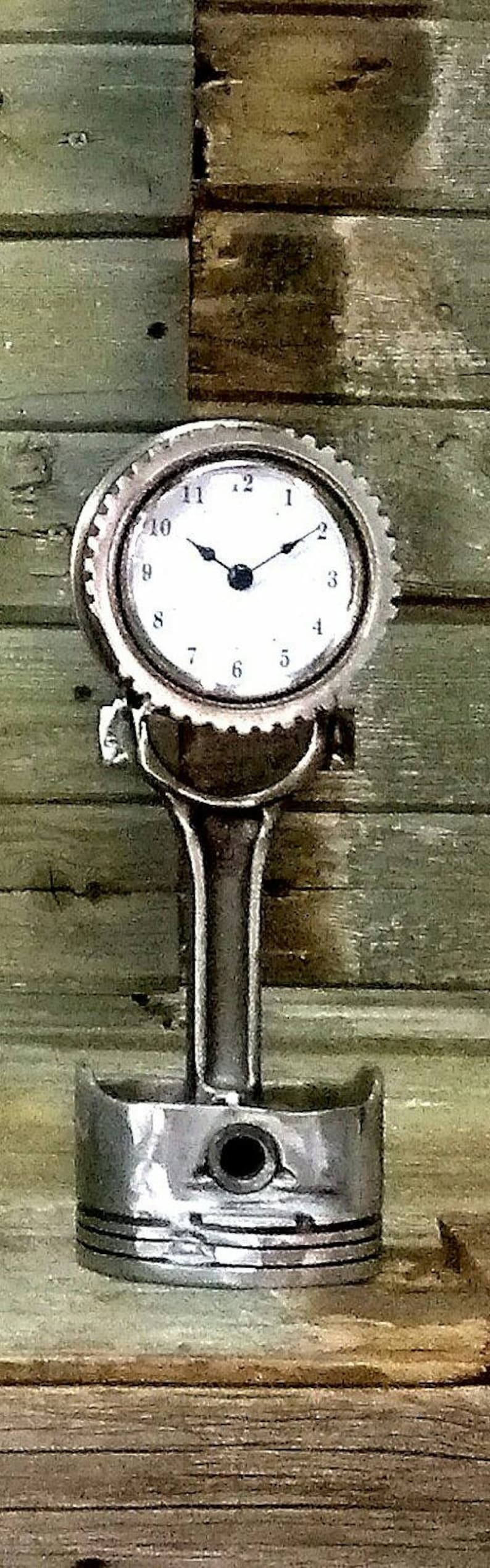 Custom Piston Gear Clock - Etsy