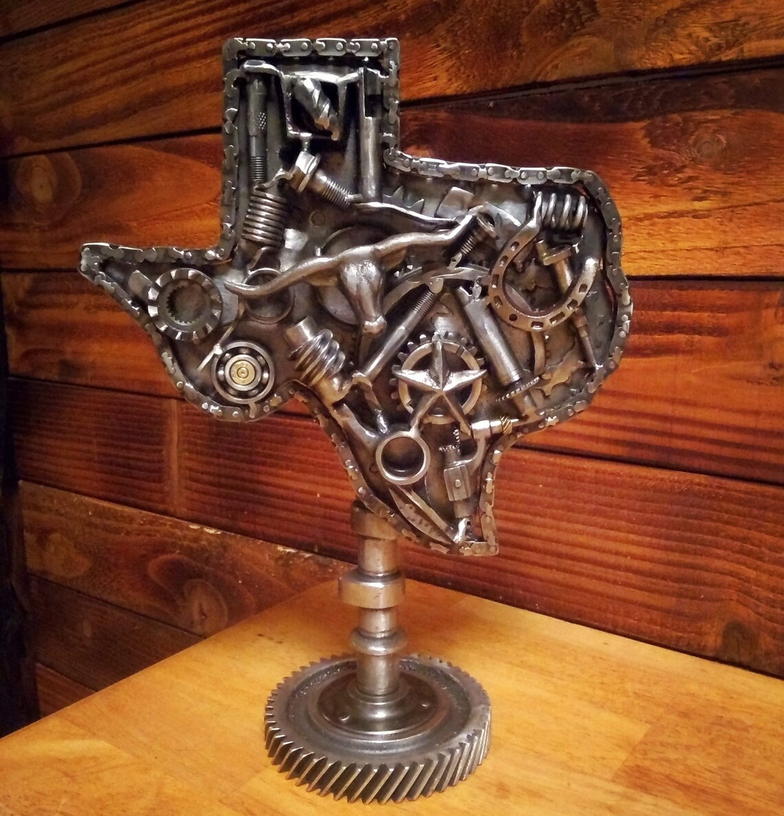 Custom Steel Texas State Shape Decor - Etsy
