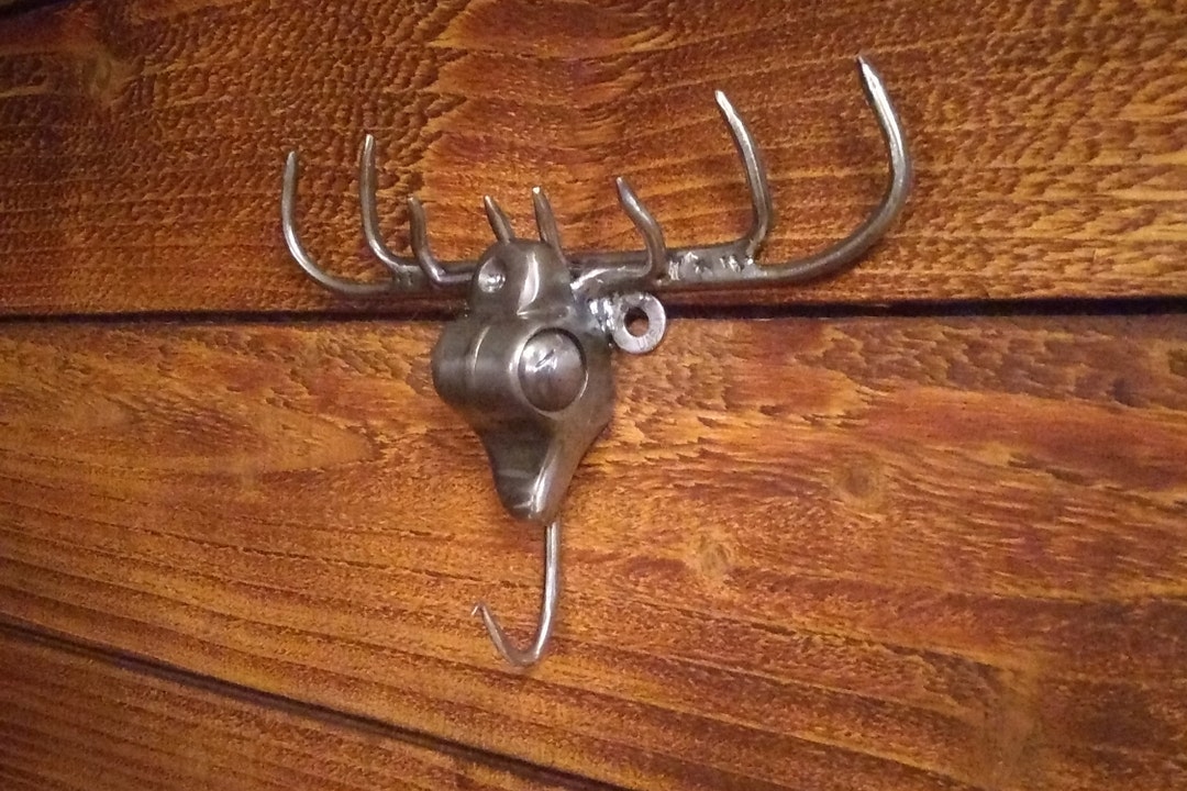 Custom Steel Steampunk Elk Art Hook - Etsy
