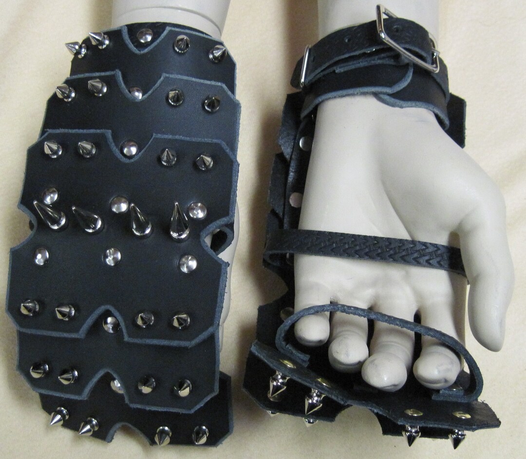 Leather Armor Roman Cestus Spiked Gauntlets - Etsy