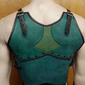 Leather Armor Deluxe Juggernaut Chest, Back, and Shoulders - Etsy