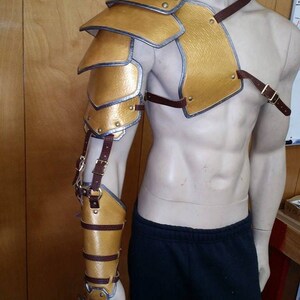 Leather Armor Full Arm - Etsy Australia