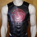 Leather Armor Dragon Scale Chest & Back With Your Graphic Dragonscale ...