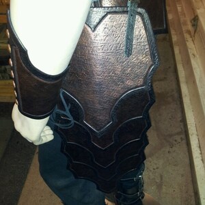 Fantasy Gladiator Leather Armor Set LARP Armor Medieval Cosplay Armor ...