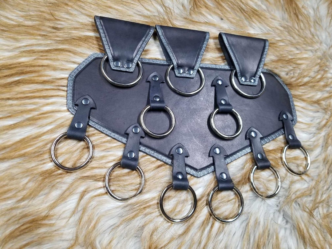 Leather Armor Utility Tasset With Belt Sword Frog LARP Armor Cosplay ...