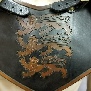 Custom Leather Armor Mantle With Shoulders - Etsy