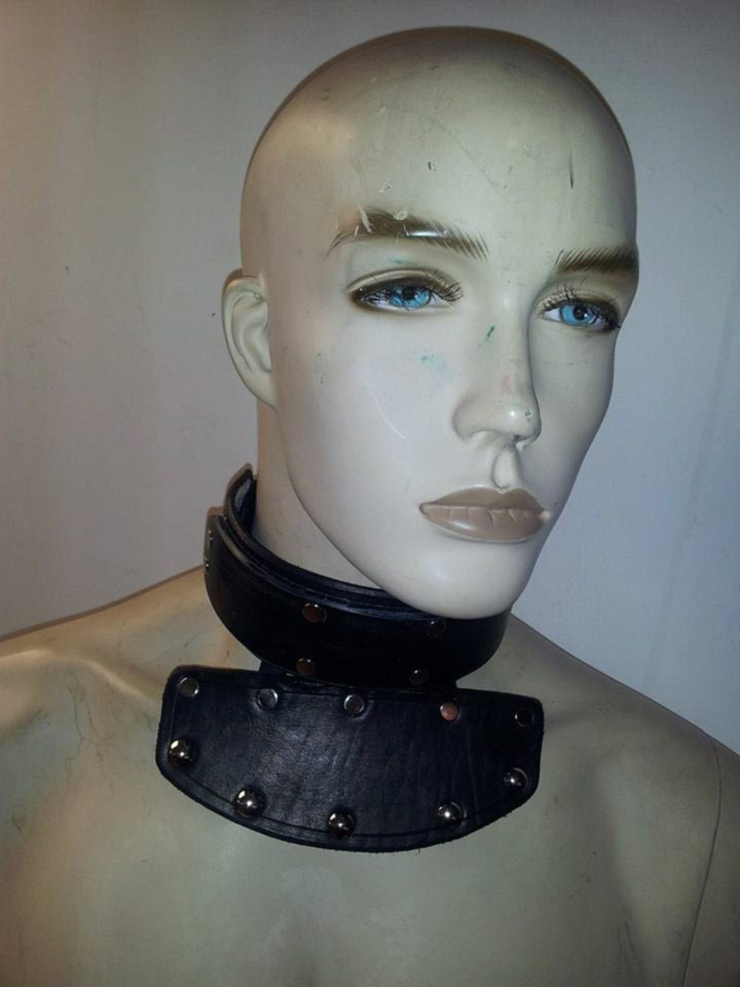 Leather Armor Dog Collar Gorget - Etsy