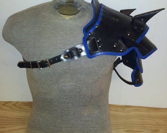 Shoulder Armor Leather - Etsy
