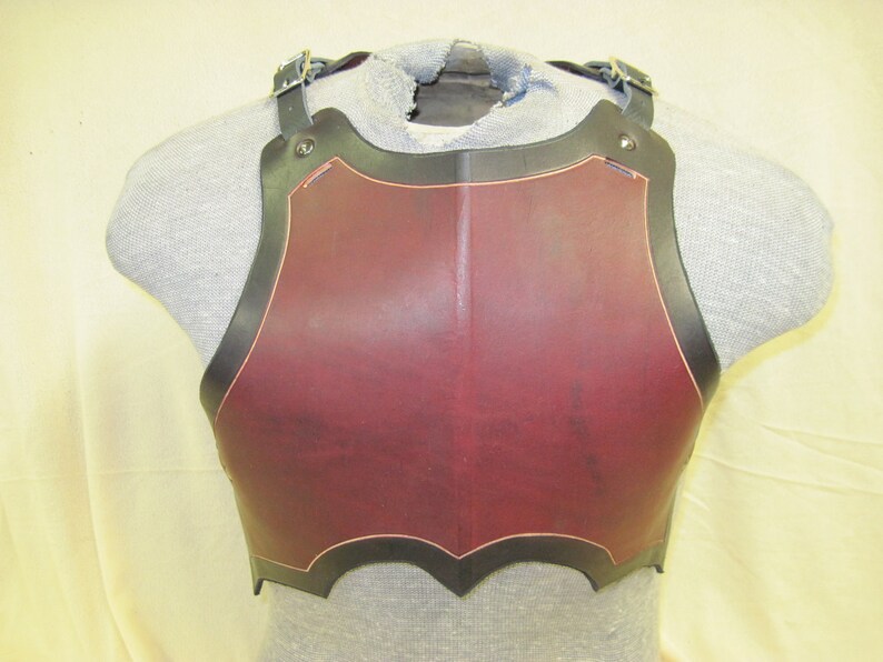 Leather Armor Gothic Chest & Back | Etsy