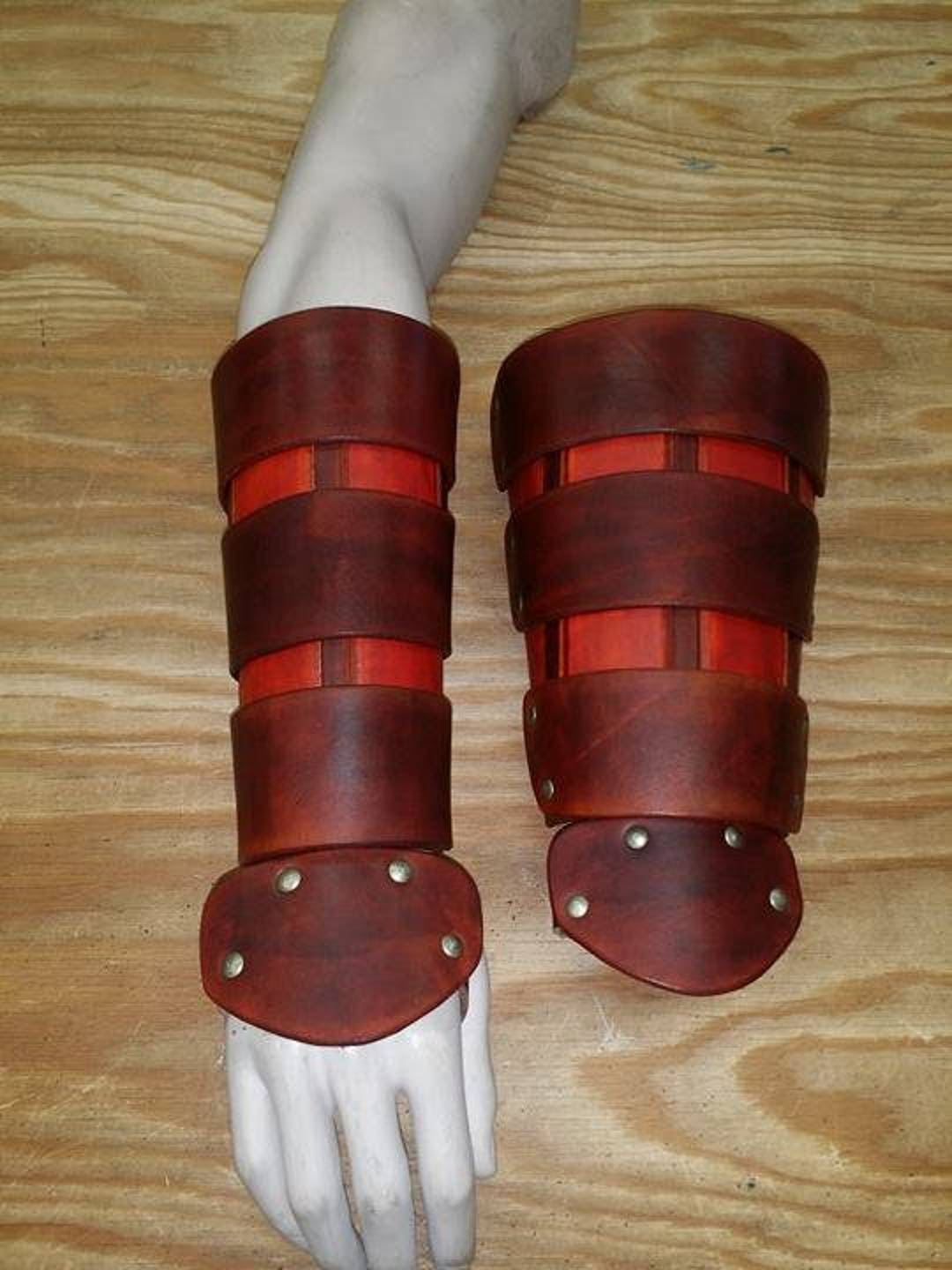 Ocarina of Time Gauntlets Leather Armor Hylian Gauntlets Link Gauntlets ...