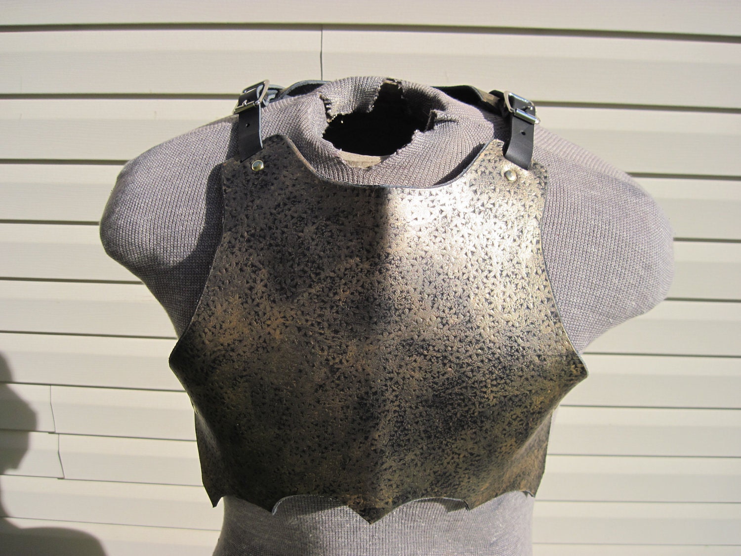 Leather Armor Gothic Chest & Back | Etsy