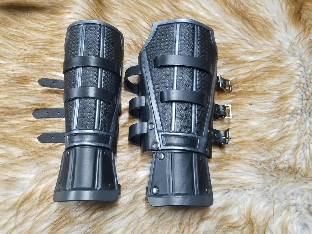 Custom Leather Ryu Hyabusa Gauntlets: Ninja Gaiden Cosplay LARP - Etsy
