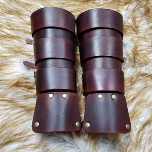 Leather Armor Hylian Gauntlets Link Gauntlets Leather Gauntlets LARP ...