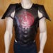 Leather Armor Dragon Scale Chest Back & Shoulders W Your Graphic ...