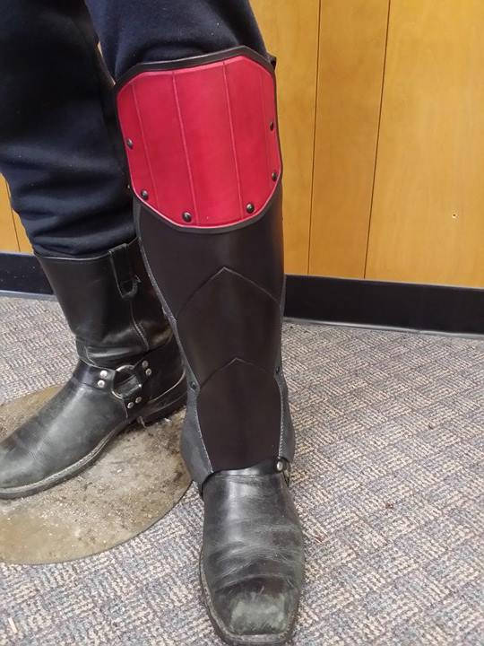 Leather Armor Ranger Greaves | Etsy