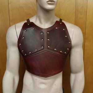 Custom Leather Armor Cuirass: Medieval Viking LARP Cosplay - Etsy