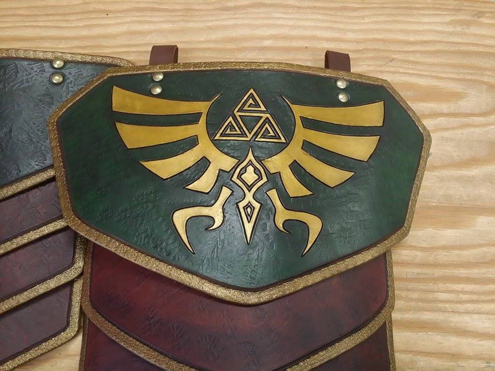 Leather Armor Belt with Tassets | Etsy