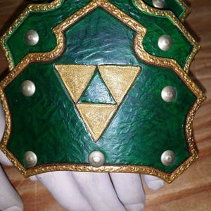 Leather Armor Hylian Gauntlets Link Gauntlets Leather Gauntlets LARP ...