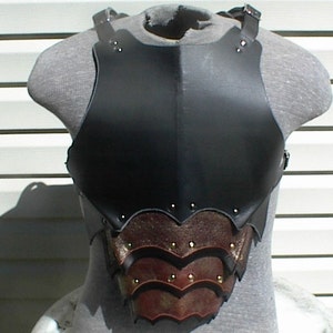 Leather Armor Gothic Chest Back & Shoulder Harness - Etsy
