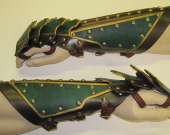 Leather Armor Roman Cestus Studded Gauntlets